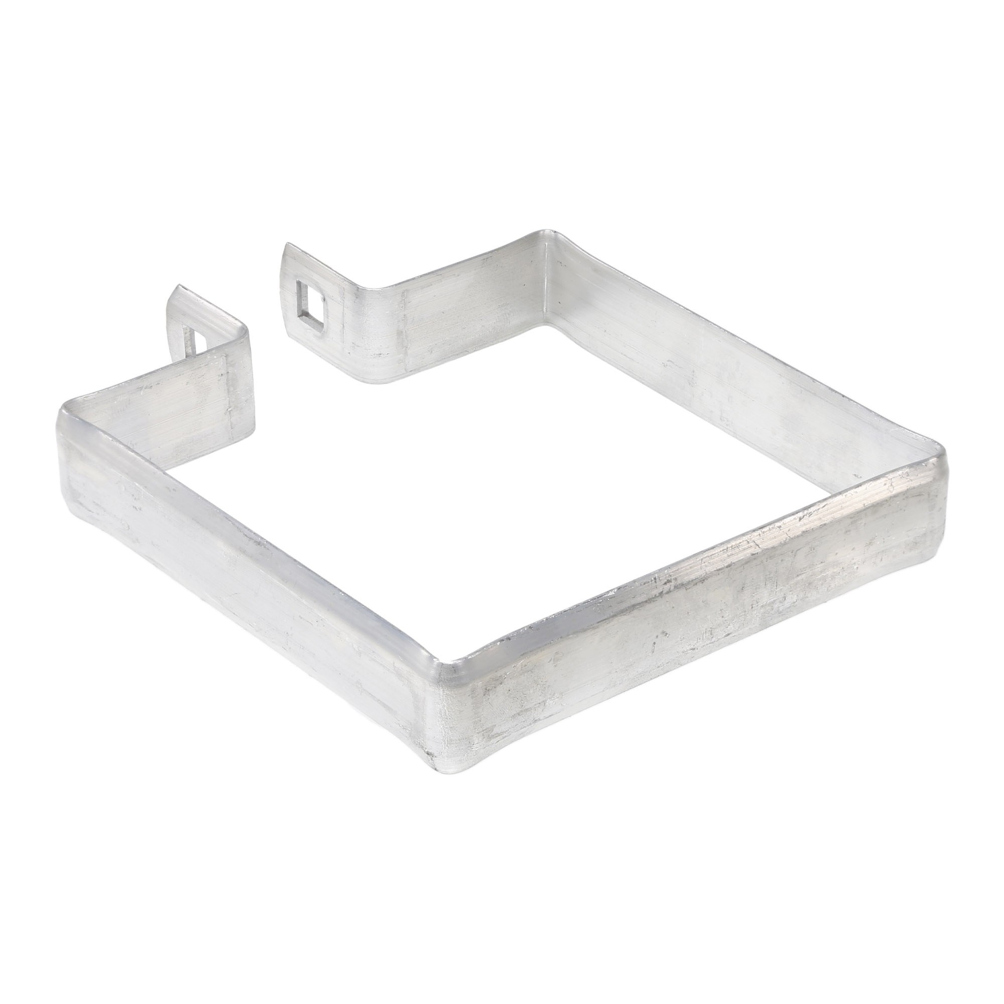 Chain Link Aluminum 5" Square Brace Band | Aluminum Chain Link Fittings